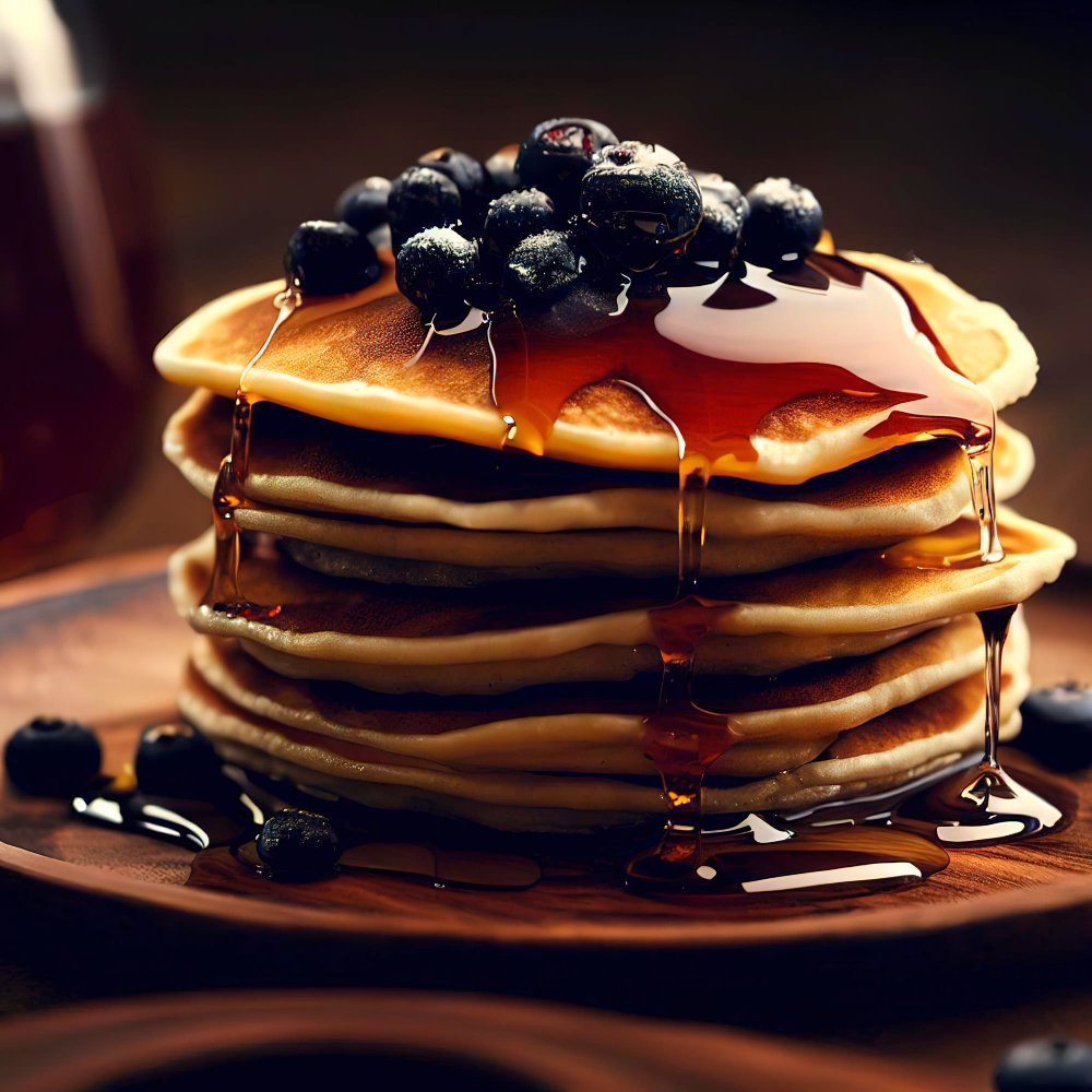 Freezable Blender Pancakes with Dandy Blend - Dandy Blend